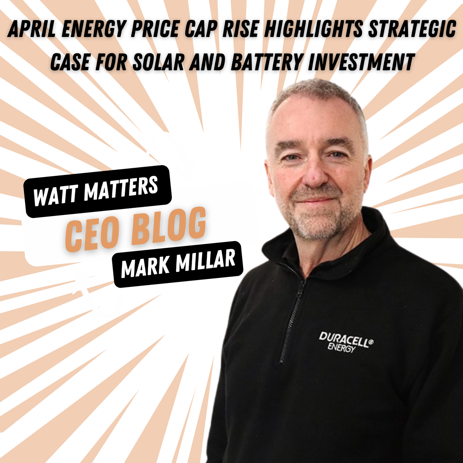 Watt Matters - CEO Blog | Duracell Energy